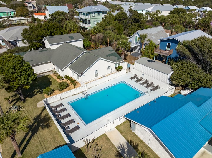 Remodeled Beach Hotel Pool -001 - Panama City Beach, FL