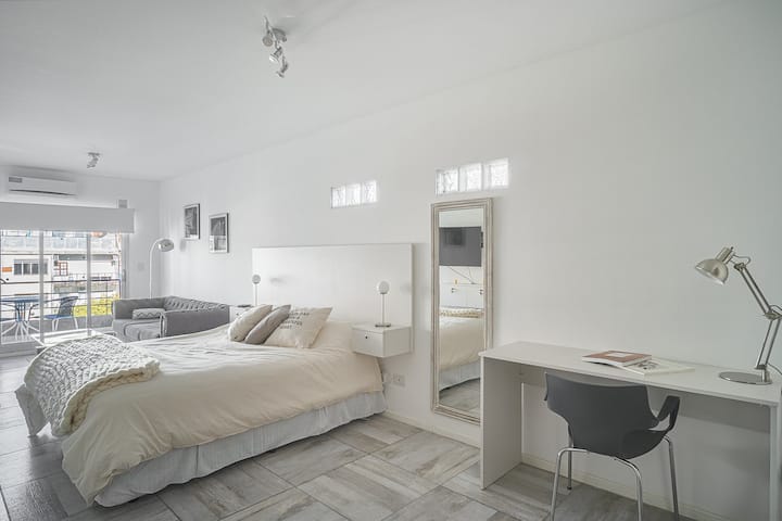 T7c Brand New Comfortable Studio In Palermo + Wm - Buenos Aires