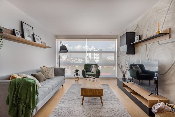 Departamento En Condesa Con Alberca Y Gimnasio - Mexico City