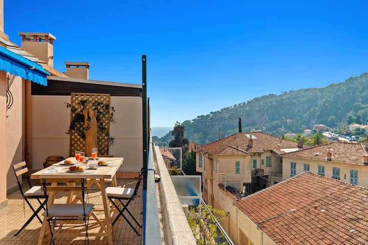 Appartement D’artistes Près De Nice – Plage à Pied - Villefranche-sur-Mer