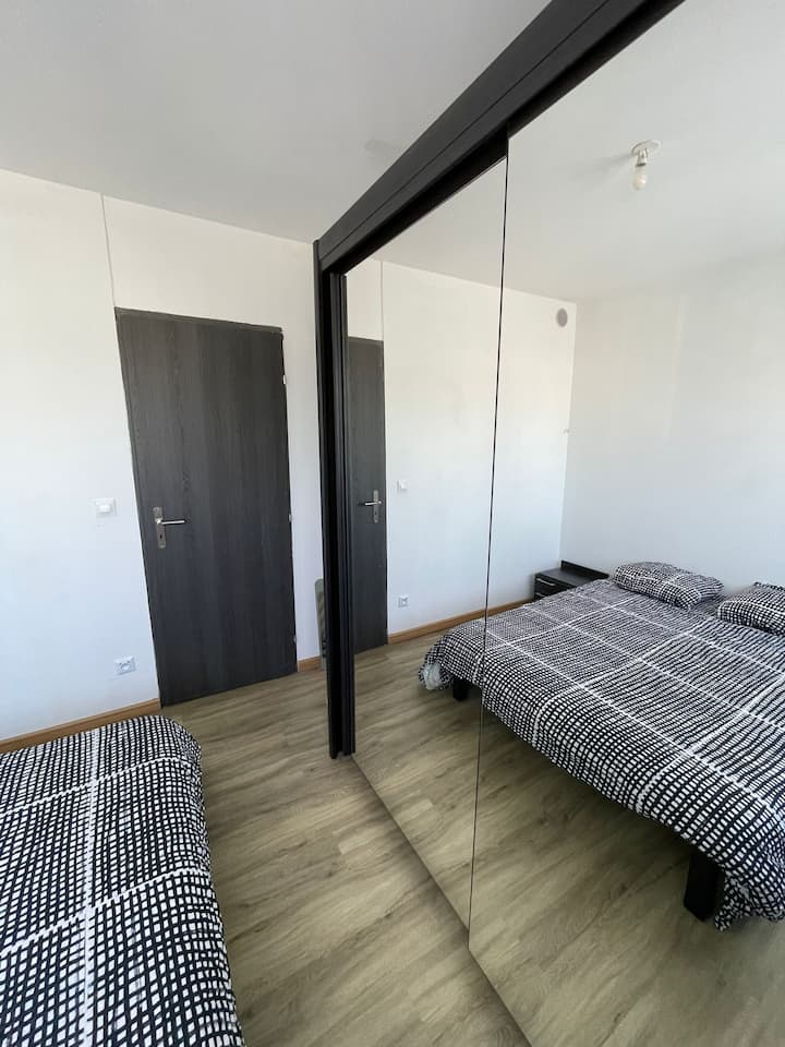 Chambre N°2 Chez Nelly & Hervé - Épernay