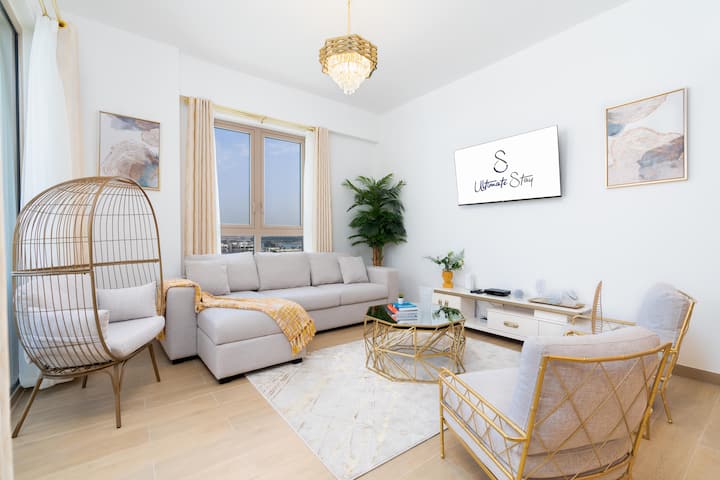 1br Marina Views | Walk To The La Mer Beach - Dubai