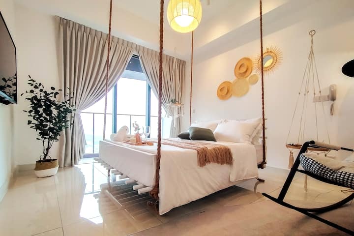 Level >40 Dreams Float On A Pendent Bed #Trx #Trec - Kuala Lumpur
