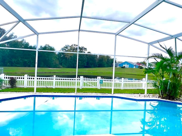 Blue Oasis - Peaceful Lake-view Pool - Florida