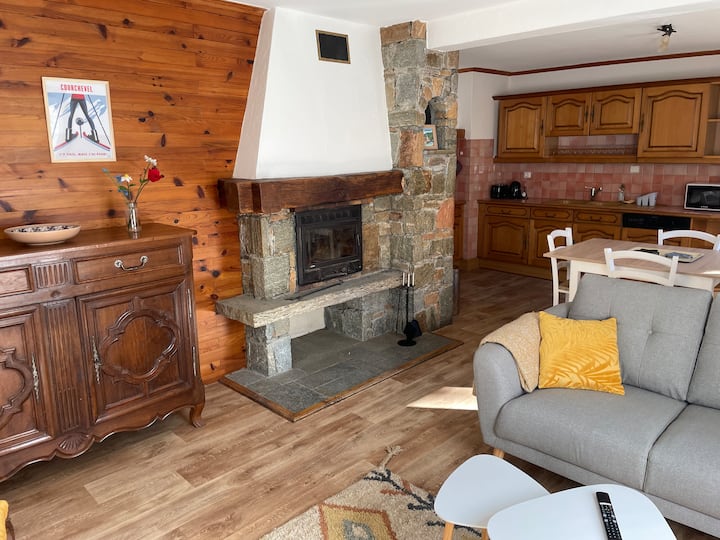 T3 Rénové Au Pied Des 3 Vallées - Méribel