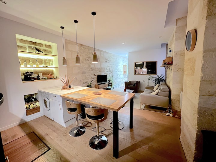Magnifique Appartement En Pierre Climatisé - Bordeaux