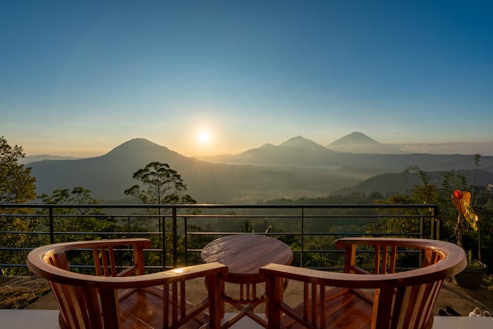 Deluxe Room With Elevated Mountain Retreat - Kintamani