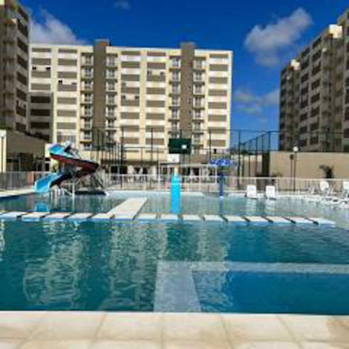 Apto Aconchegante No Acqua Park (2 Quartos + Vaga) - Rio Grande