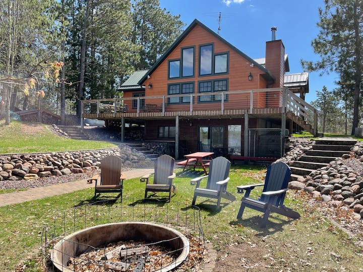 Chalet On Big Bass Lake - Gull Lake, WI