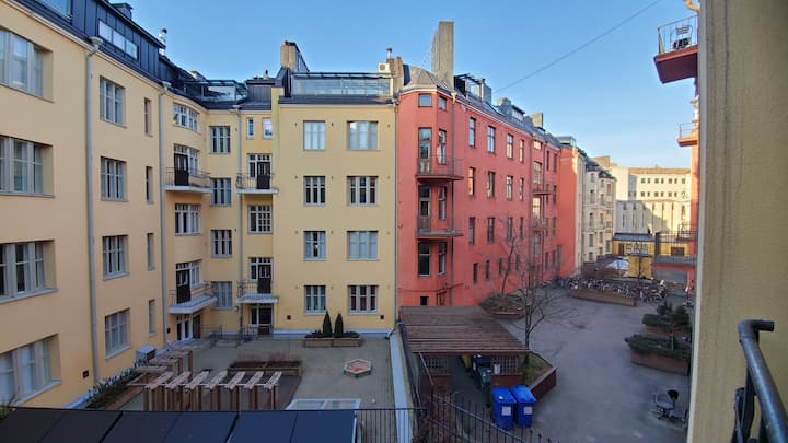 Helsinki Center Flat+2 Bikes (-50%) - Helsinki