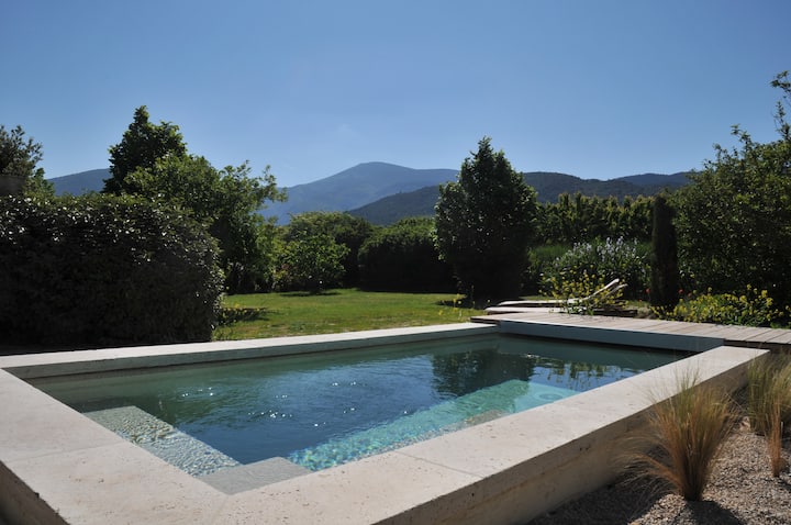 La Bergamote - Maison Avec Piscine Privée Chauffée - Malaucène