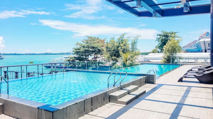 One Residence Sea View 3br At 8ag-batam Center - Batam