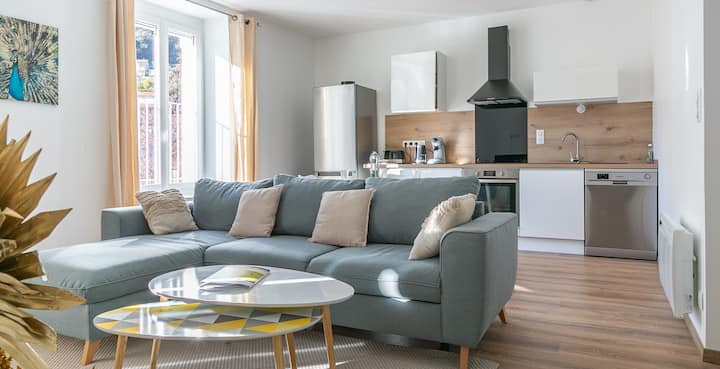 Appartement Cosy Face Aux Thermes Wifi-parking - Vals-les-Bains