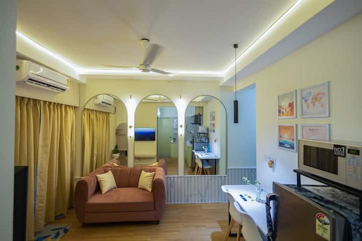 Compact 2-bed Apartment In Mogappair, Chennai - Čenaj