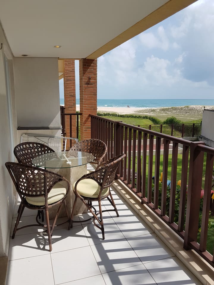 Apartamento "Pé Na Areia". - Fortaleza