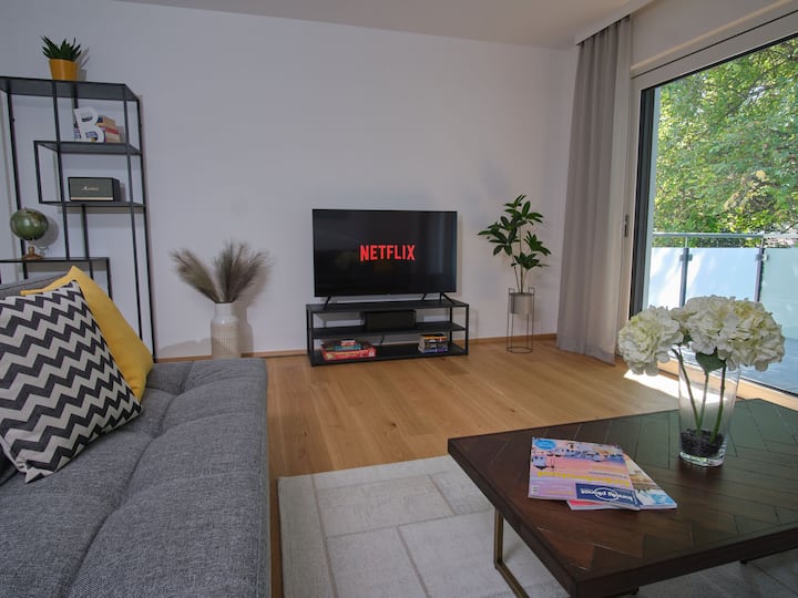 Nxt Liv: Nearclinic I 120sqm | Balcony | Mtn&lakes - Bad Aibling