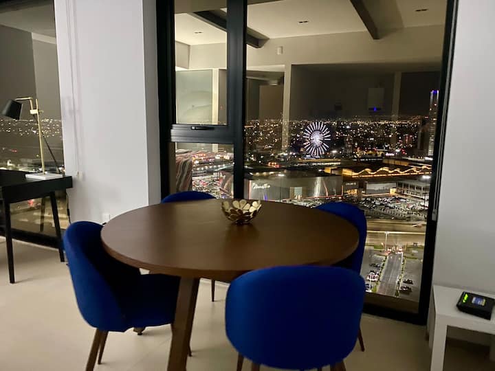 Espectacular Loft Con Jacuzzi& Pool En Angelópolis - Puebla