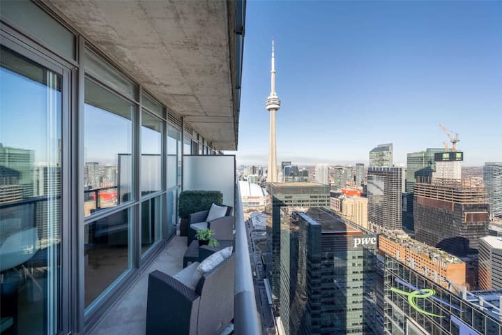 1 Bdrm + 1 Bath + Balcony - Cn Tower View/acc/mtcc - Toronto