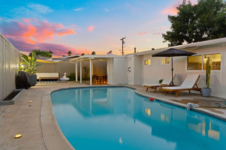 Surf Cottage W/pool & Firepit 10min From The Beach - Miramar - San Diego