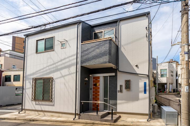 新築一軒家75平米/駅徒歩4分/日本文化と現代感/sky Tree浅草近く/光ネット付 - 아사쿠사