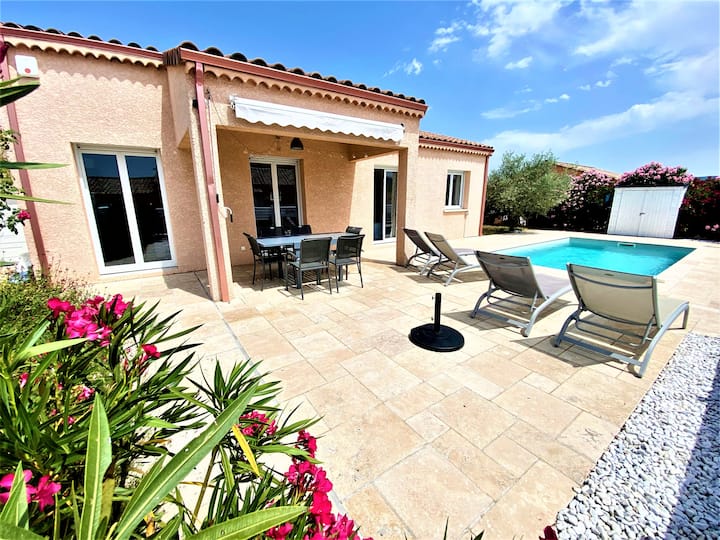 Gîte César, Villa 6p, 3ch, Piscine - Vallon-Pont-d'Arc