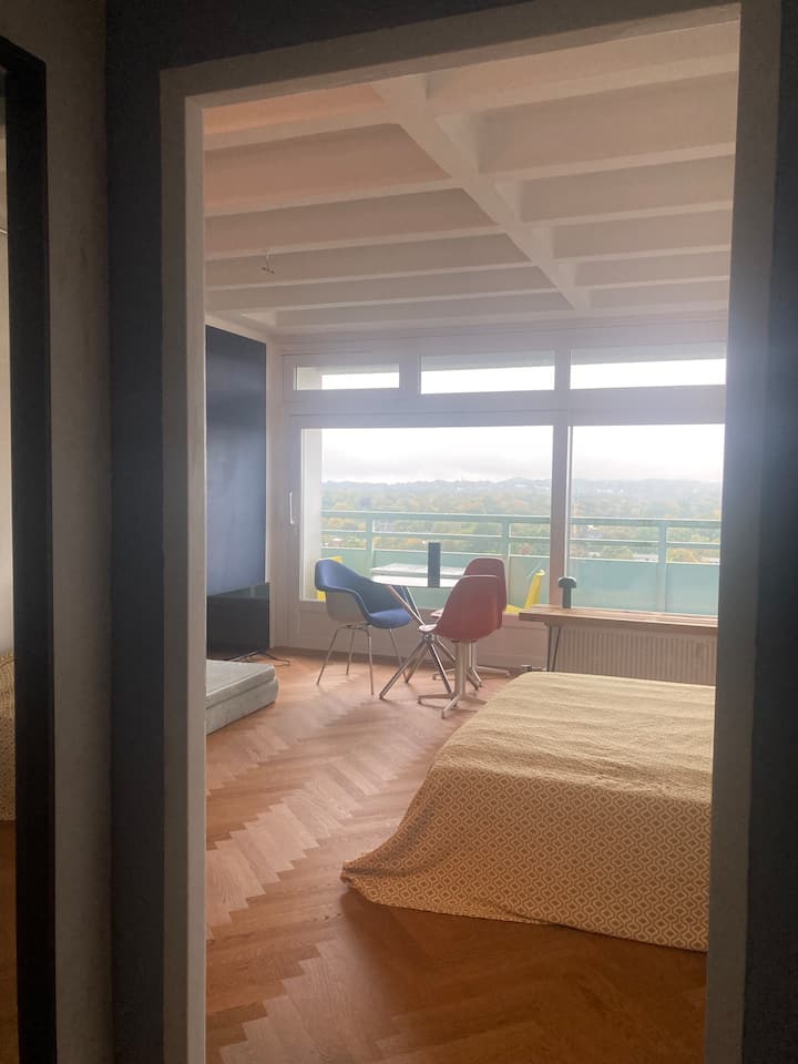 Mini - Penthouse Mit Sonnenuntergang - Hamburg