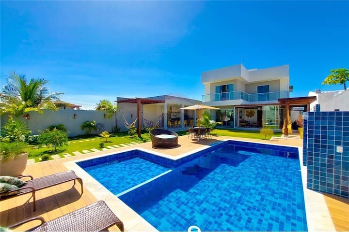 Casa Do Sol Alto Padrão Bahia 5 Suites - Camaçari