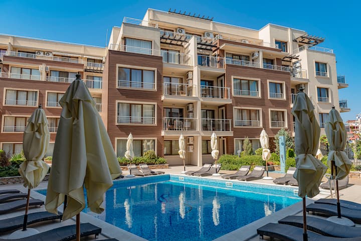 Family Apartment With Terrace In Horyzont - Sozopol
