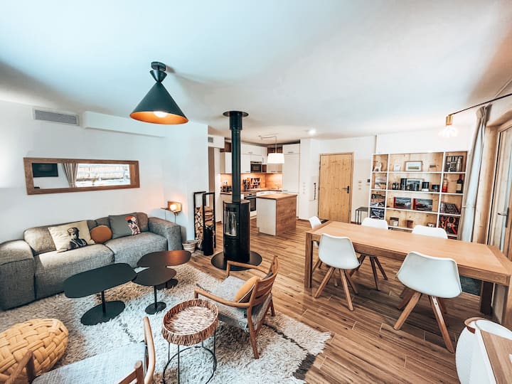 "Le Peyra", Apt 4 Pers. Avec Terrasse Et Jardin - Le Monêtier-les-Bains