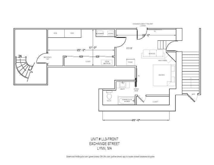 Cozy Lower-level Studio - Lynn, MA