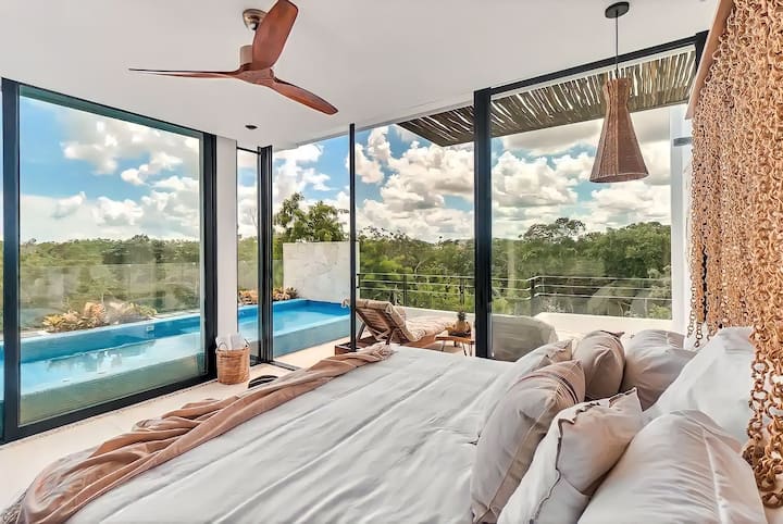 Jungle Ph W/ Balcony Plunge Pool - Tulum