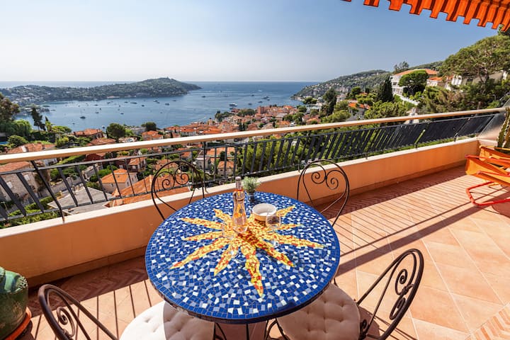 Villefranche - Panoramic Sea Views - 2 Bedrooms - Villefranche-sur-Mer
