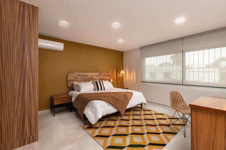 303 Upscale Loft W/ac @Providenc - Guadalajara