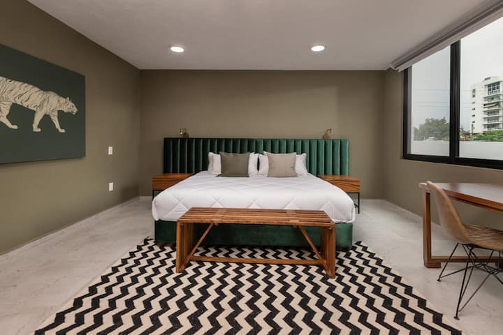 304 Upscale Loft W/ac @Providenc - Guadalajara