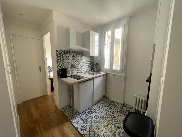 Appart 4 Pers - En Centre Ville - 5 Min Gare - Maisons-Laffitte