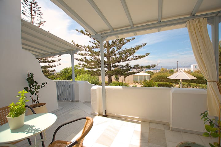 Studio With Sea View And Patio, Maroussa Studios - Naxos