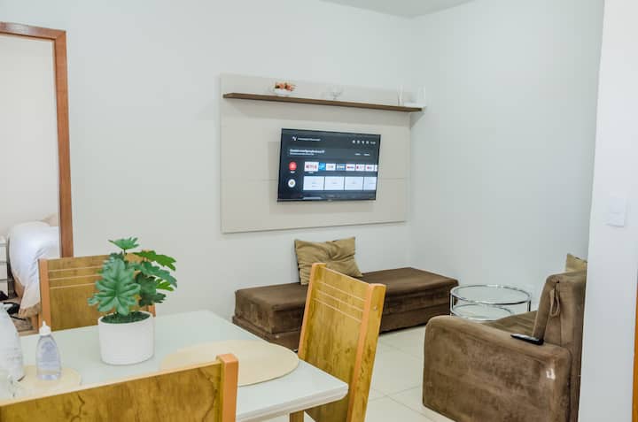 Apt. 1 Qto, Ar-cond,  Netflix, Wifi, Prox Hospital - Brasilia (Brazil)