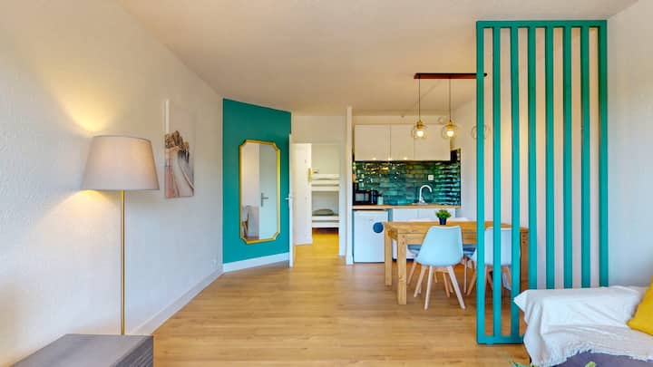 Logement Climatisé Balcon Plage Parc-expo Arena - Carnon