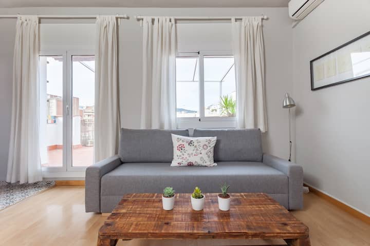 Precioso Apartamento Con Gran Terraza *Bcn* - Barcelona
