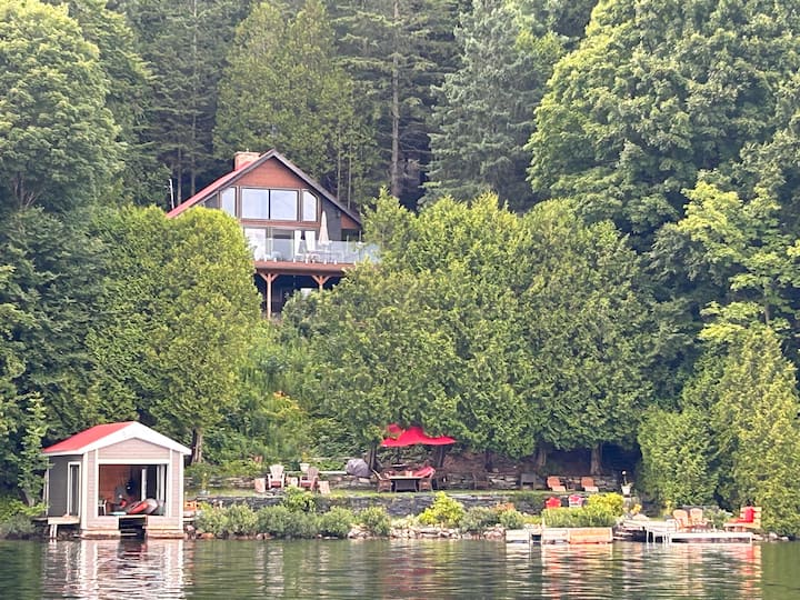 Superbe Chalet Bord De L'eau - Orford, QC