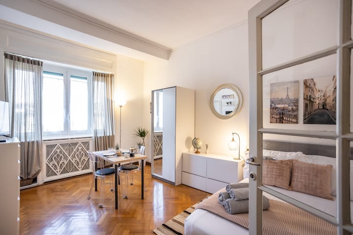 [Centrale/duomo 10min] Cozy Studio • Metro 2min - Milaan