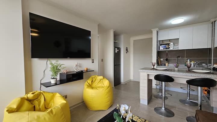 Departamento Full Centro Viña - Viña del Mar