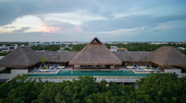 2br Apt W/amazing Rooftop & Jungle Views. - Tulum