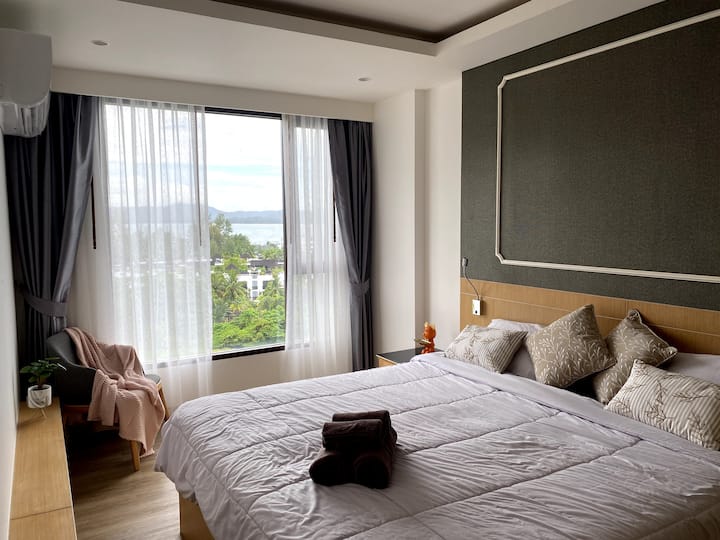 One Bedroom Top Floor 45 Sqm Stunning Sea View - Phuket