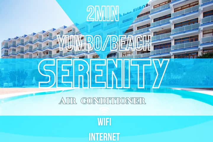 Serenity Yumbo - Europa Appartment 5min From Beach - Palmitos Park