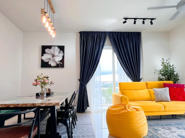 Spacious 6px 3br, Verdi@cyberjaya Near Klia &Klia2 - Cyberjaya