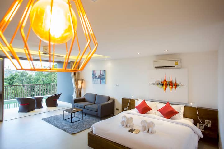 Deluxe Room Seaview With Pool Connection A103 - Koh Samui