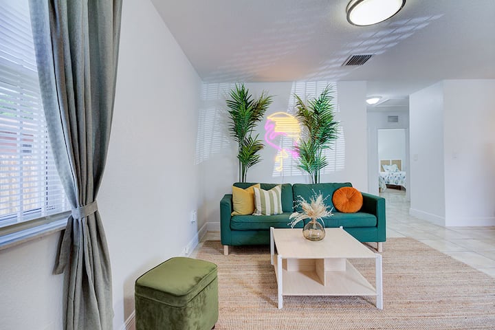 Tropical Oasis-beach 15mint Away - Miami