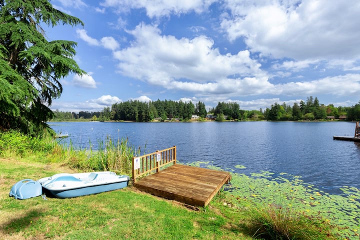 Charming Lakefront 6b3b With Panoramic Views - Washington