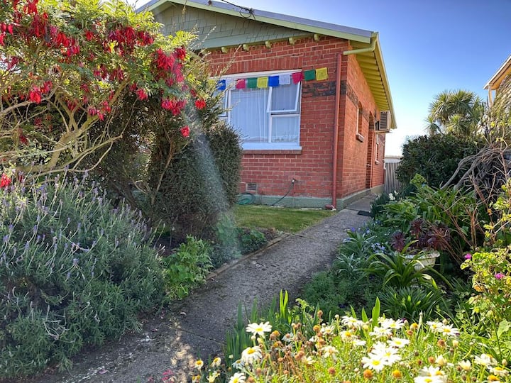 Sunrise And Sunset At The Comfy, Quiet Beach House - Dunedin